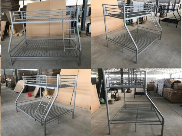 Army Twin Over Full Metal Bunk Bed Frame